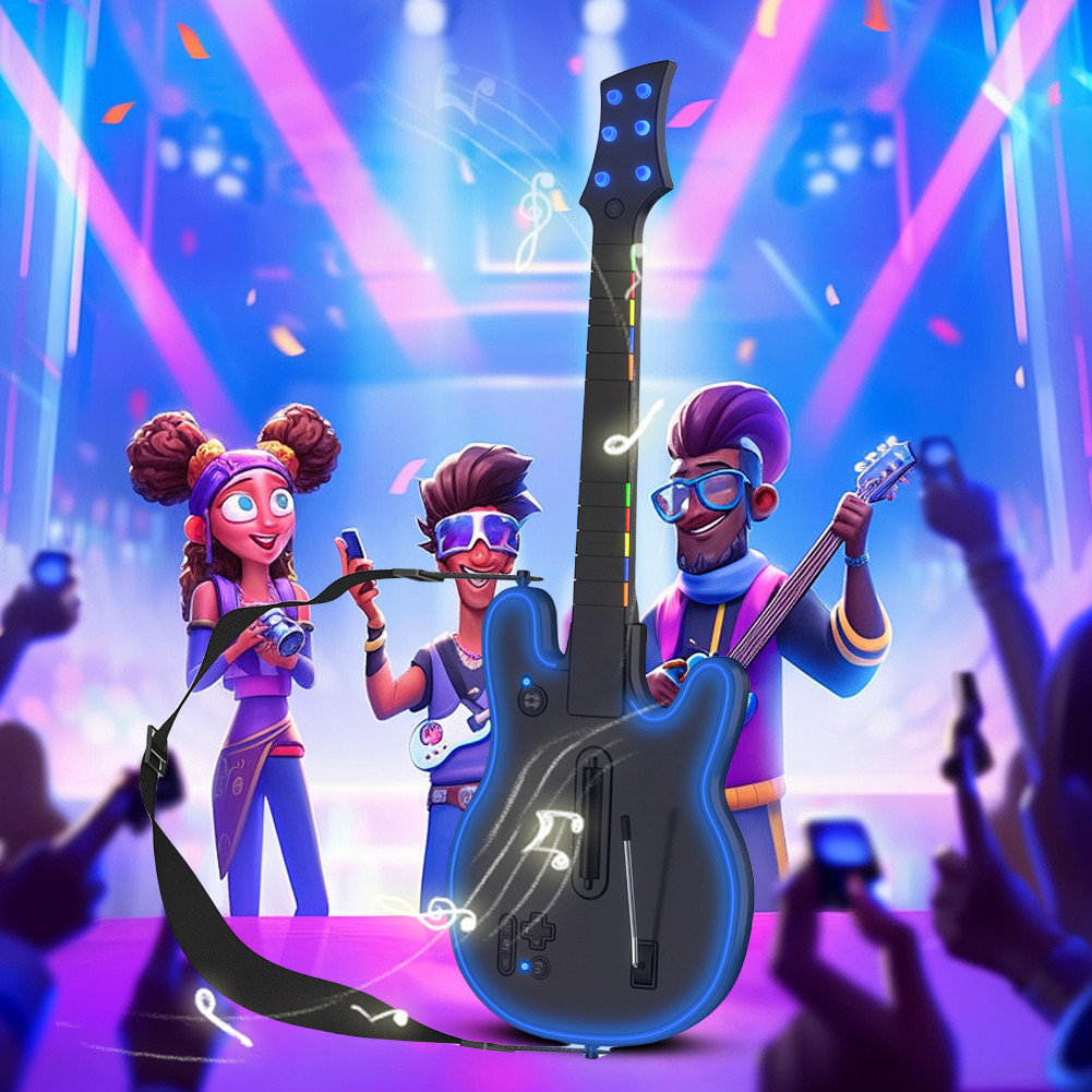 Wireless Guitar Controller with Strap & Wireless Dongle Wireless PC ...