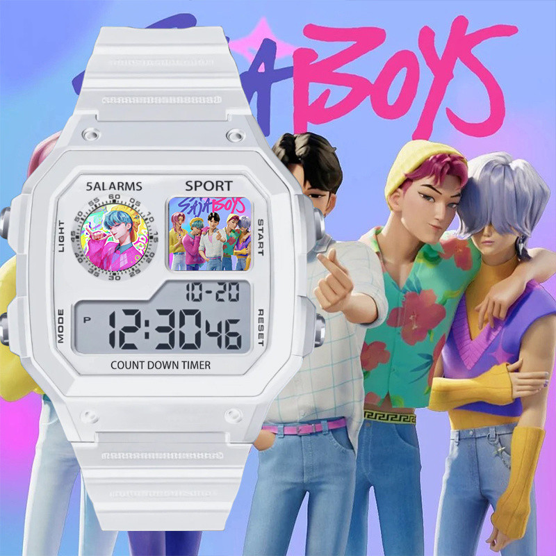 KPop Demon Hunters‌ Watches Anime Children Junior High School Students ...