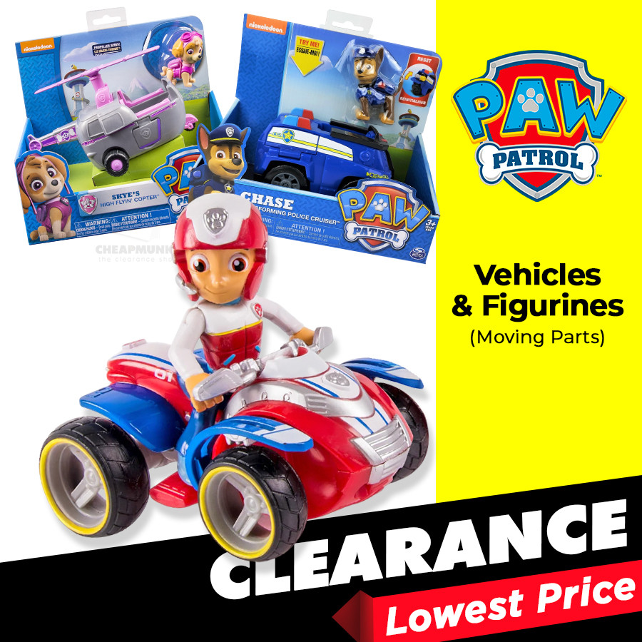 Paw Patrol Toys Vehicles with Figurines Original Paw Patrol Vehicle ...