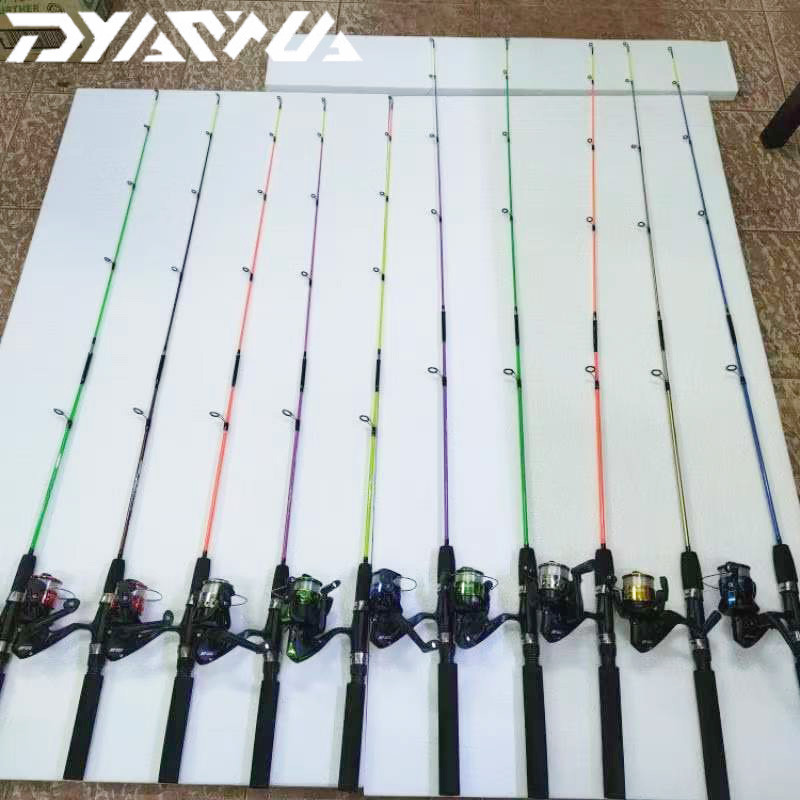 DAIWA Pancing Set Fishing Rod Set Reel Spinning Rod Spinning Joran ...