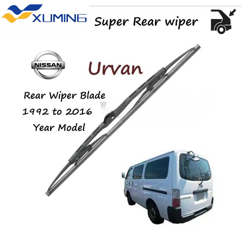 XM ( ) Nissan Urvan Rear Wiper Blade Clean for 1992 to 2016 year ur van ...