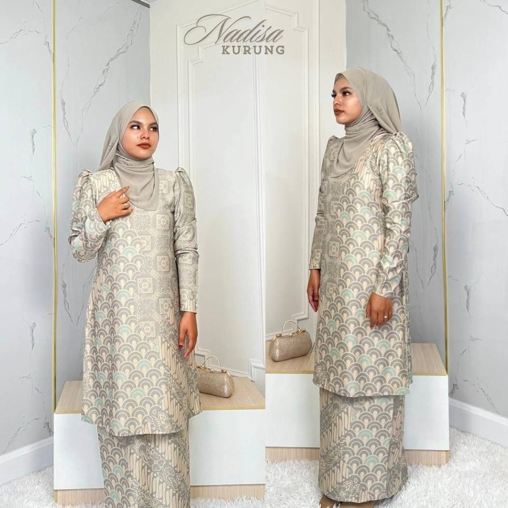NADISA [ KURUNG RIAU PUFF MODEN ] | Shopee Malaysia