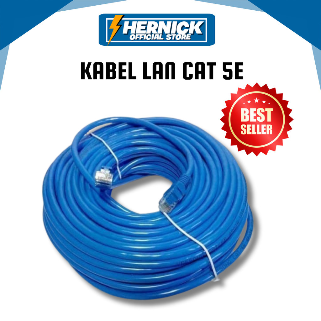 Utp RJ45 Cat 5e LAN Cable Cable installed with cat5e / HERNICKSTORE ...