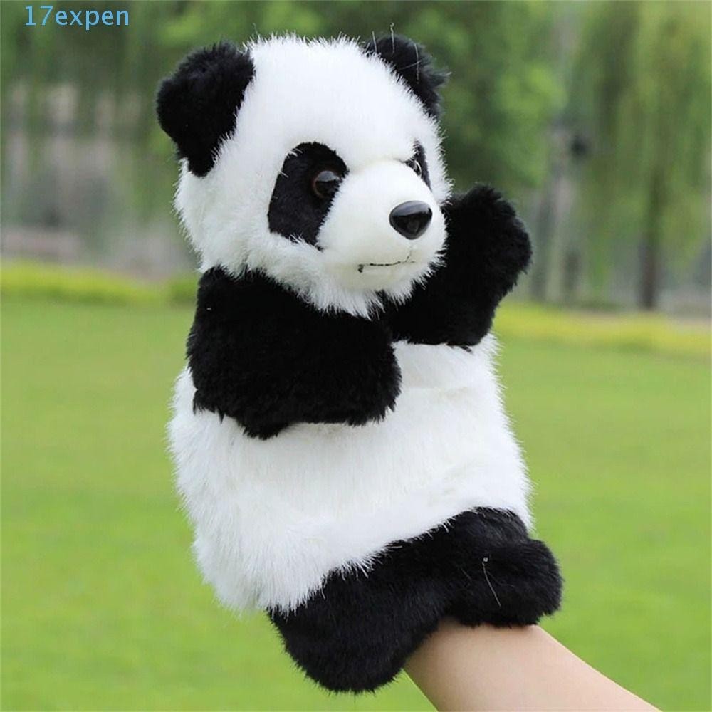 EXPEN Animal Hand Puppet Telling Story Kids Gift Cat Dolls Panda Rabbit ...
