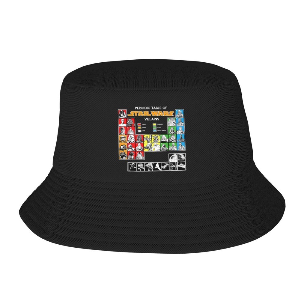 Star Wars Periodic Table Of Villains Adult Fisherman's Hat | Shopee ...