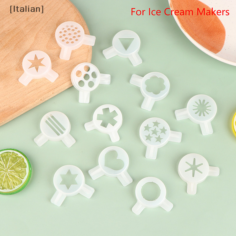 Italian Ice Cream Modeling Lids Magic Shape Caps Soft Serve Ice Cream ...