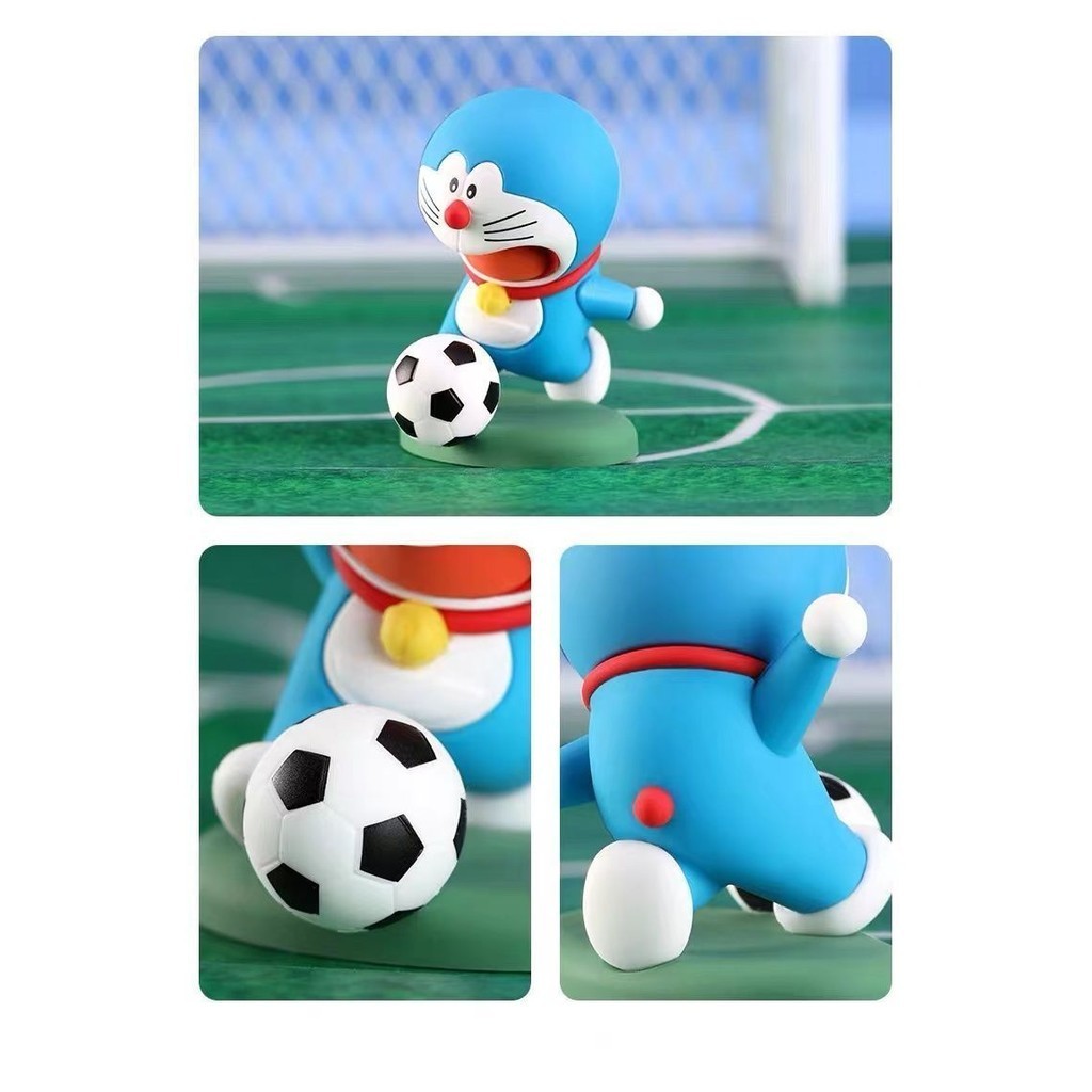 Doraemon Professional Pokonyan Series Astronaut Blind Box Handmade Toy ...