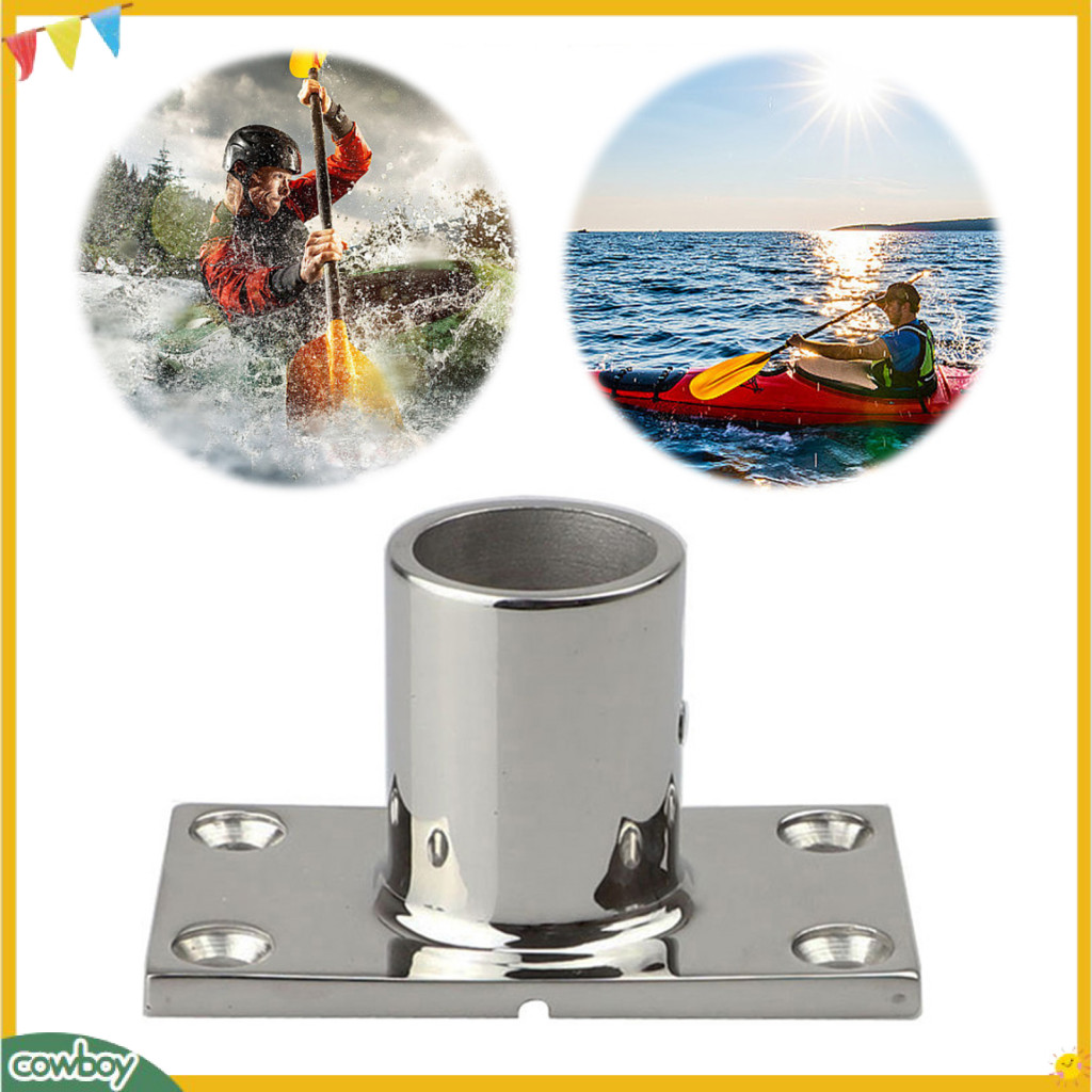 cowboy| Yacht Rail Bracket Secure Boat Handrail Base Stainless Steel ...