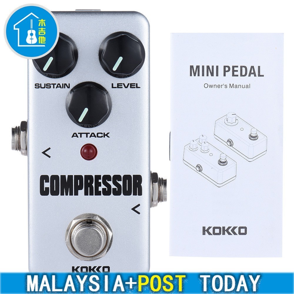 KOKKO FCP2 compressor effector Pure analog circuit design electric guitar effector | Shopee Malaysia