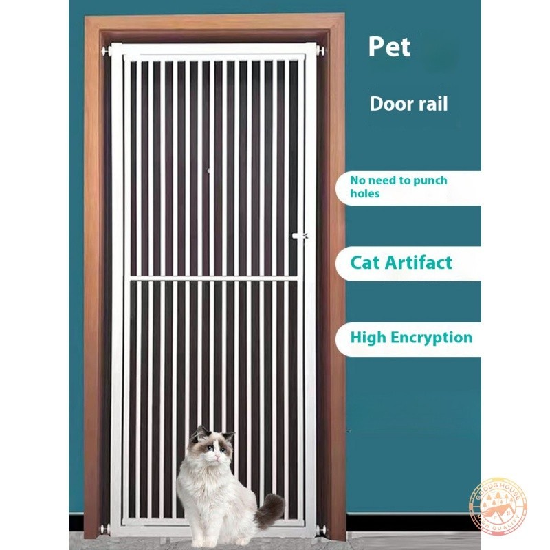 Pet fence cat-proof door fence dog door fence guardrail Stairs ...