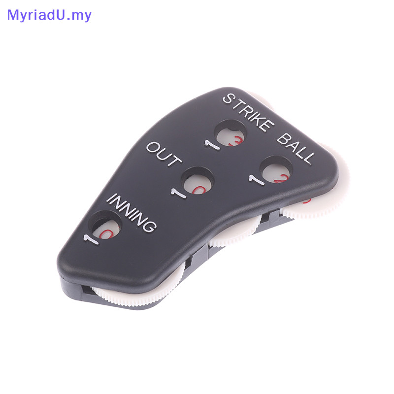 MyriadU 4 Wheel Referee Counter Referee Indicator Baseball Clicker ...