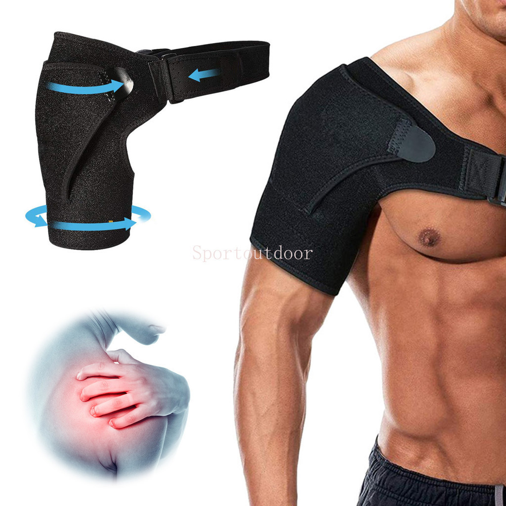 Shoulder Brace for Torn Rotator Cuff Support and Compression Sleeve ...