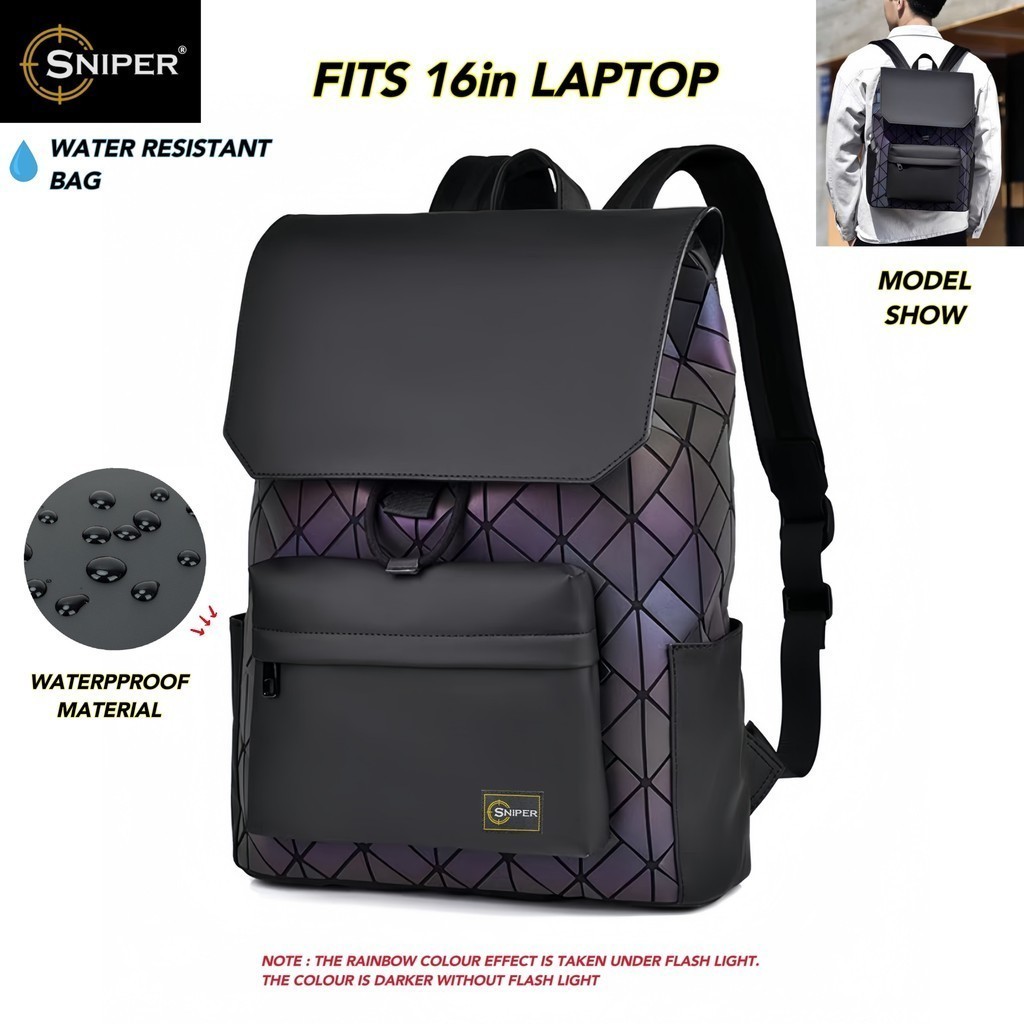 SP100) High Quality Water Resistant SNIPER Topcover Backpack School bag ...
