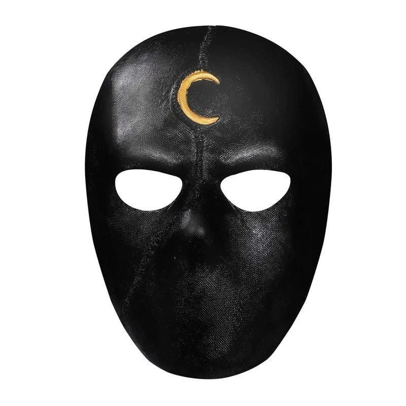 Moon Knight Mask Movie Figure Super Hero Face Cover Anime Knight Latex ...