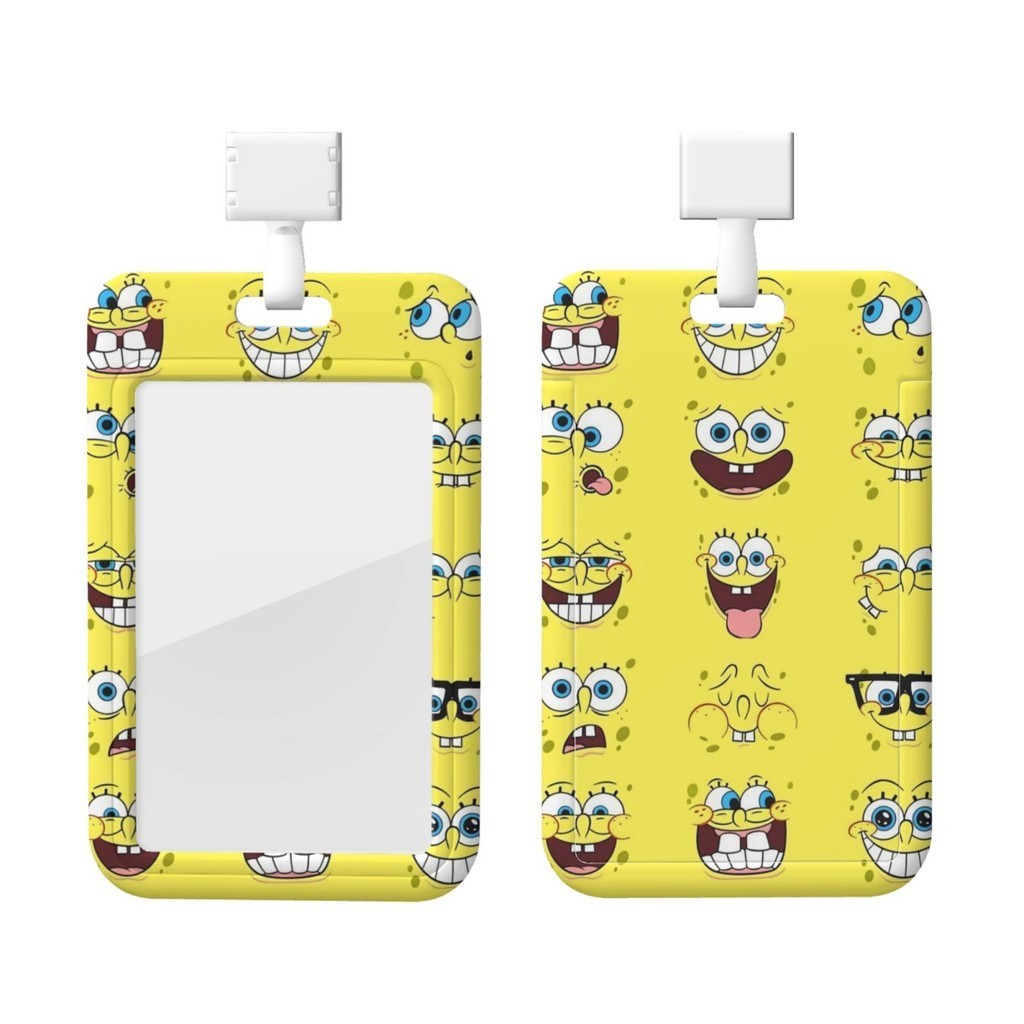 SpongeBob SquarePants ID Card Badge Holder Lanyard personalize Card ...