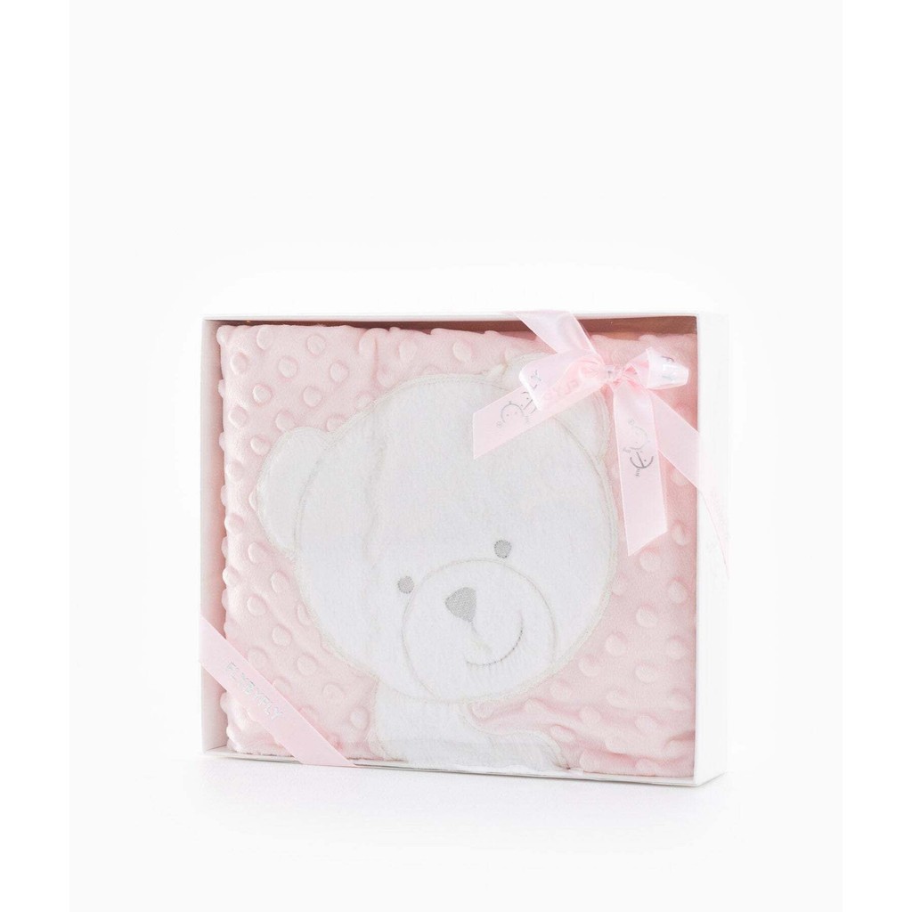 FLYBYFLY Popo Bear Baby Blanket (Pink) | Shopee Malaysia