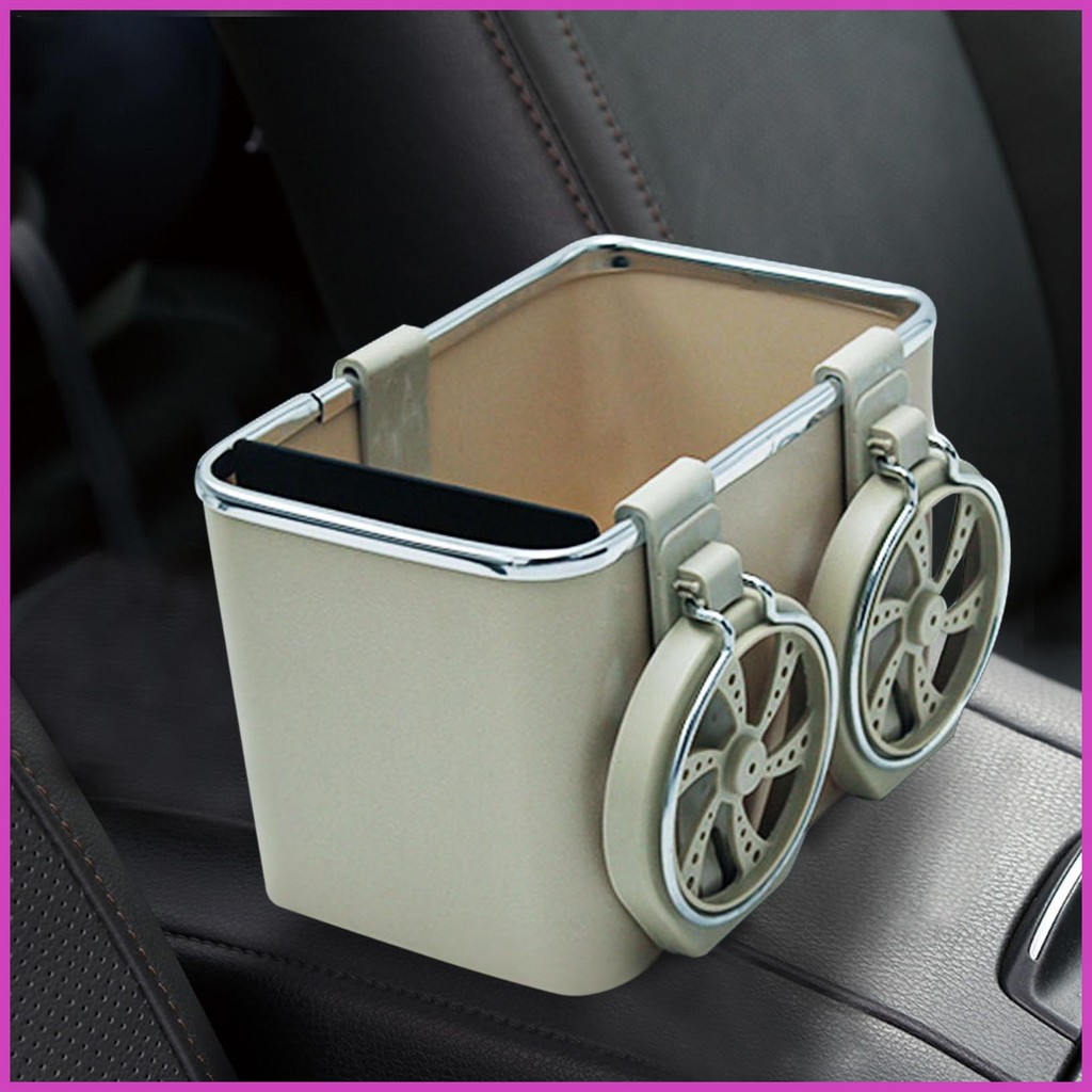 Car Console Organizer Car Tissue Holder Multifunctional Tissue Box ...