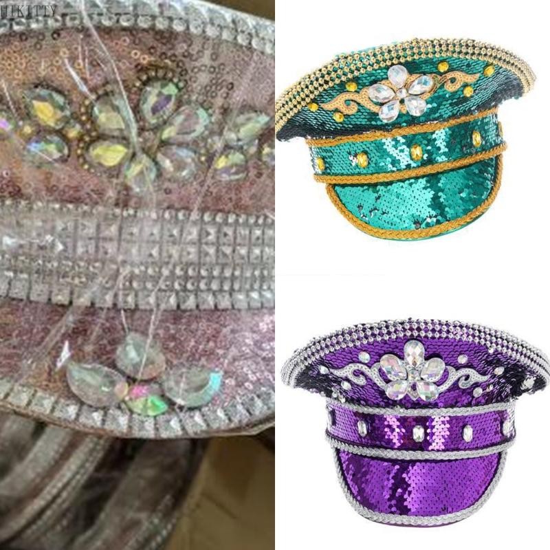 HIK Bridal Shower Hat Music Festival Marine Hat Female Cosplay Costume ...