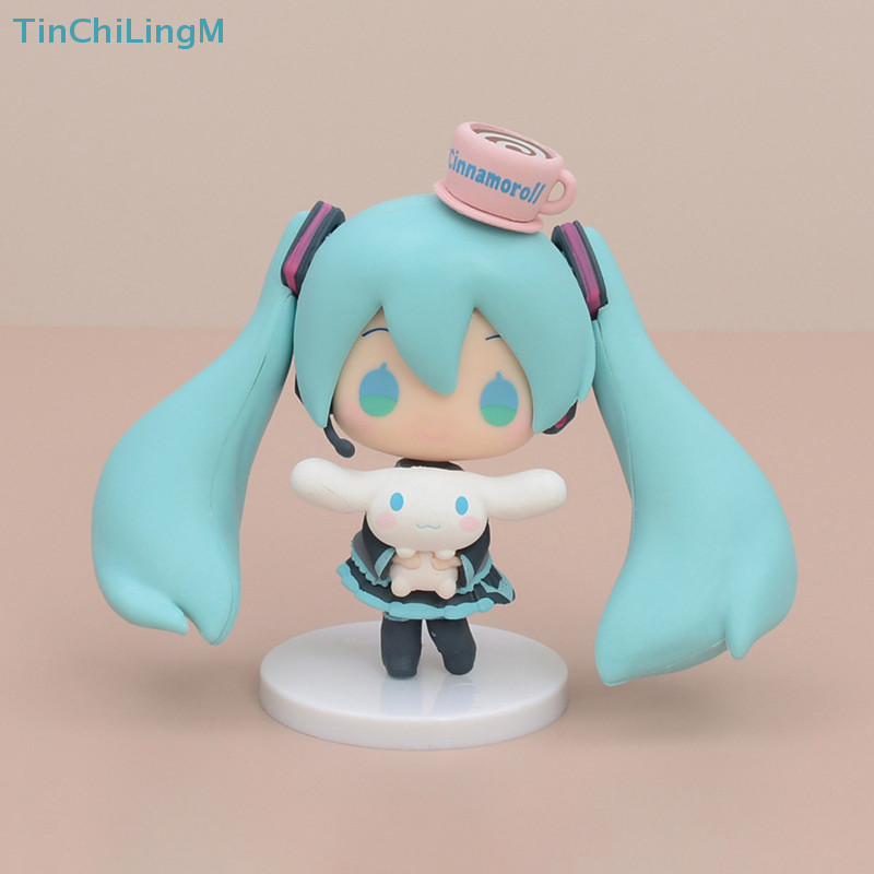 [TinChiLingM] Anime Hatsune Miku Figure Miku With Cinnamoroll Figure ...