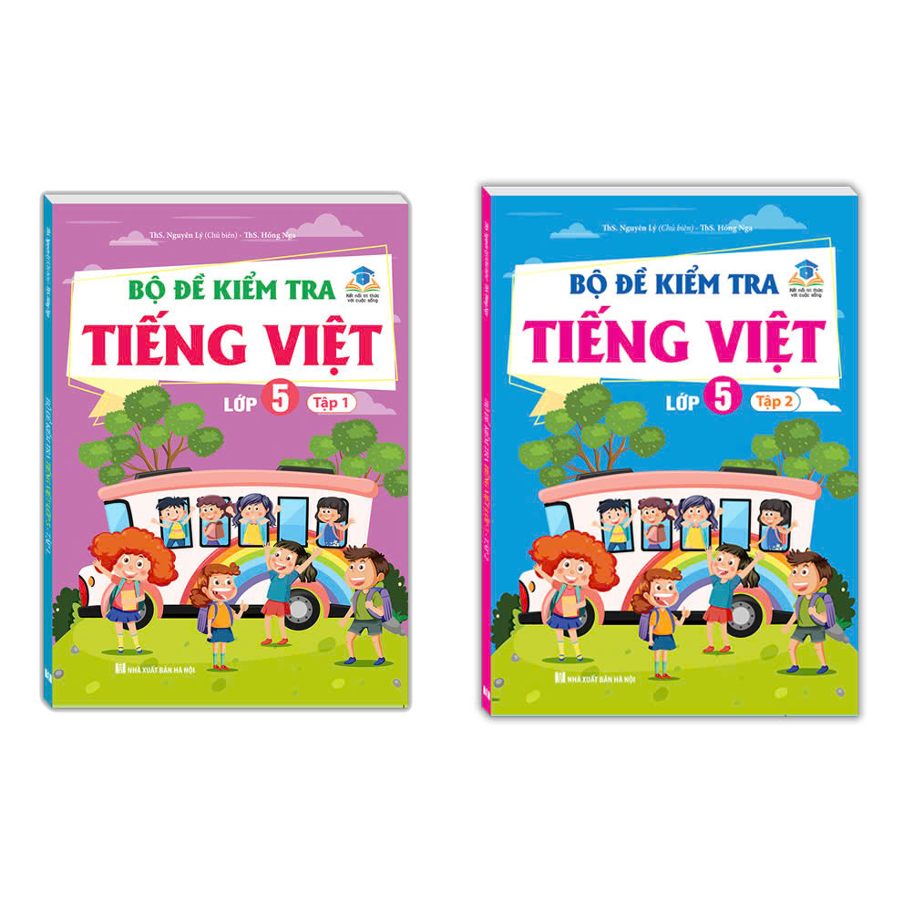 TRI Book - Combo 2c Vietnamese test set for grade 5 (knowledge ...
