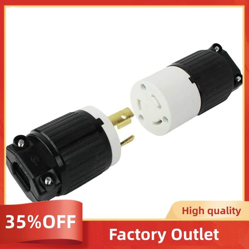 Power Plug KIT Plastic Power Plug KIT 30 Amp 250 Volt Male Female Twist ...