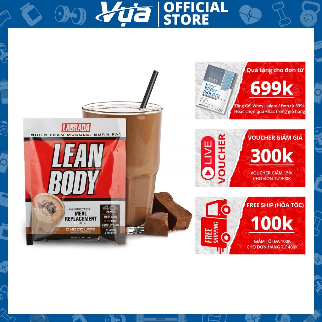 Labrada Nutritional Powder - Lean Body MRP - Effectively Increase ...