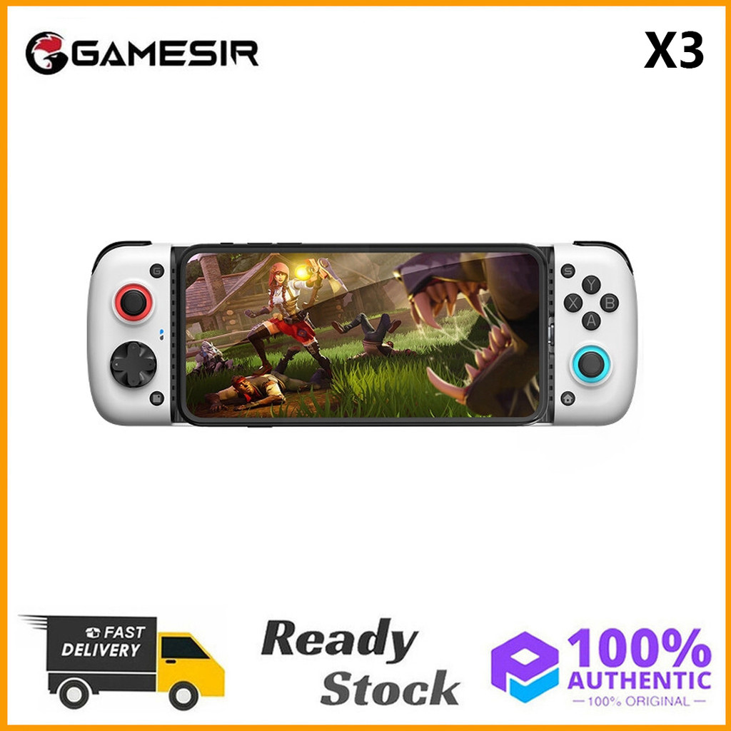 GameSir X3 Type C Gamepad PUBG Mobile Phone Controller with Cooling Fan for Cloud Gaming Xbox ...