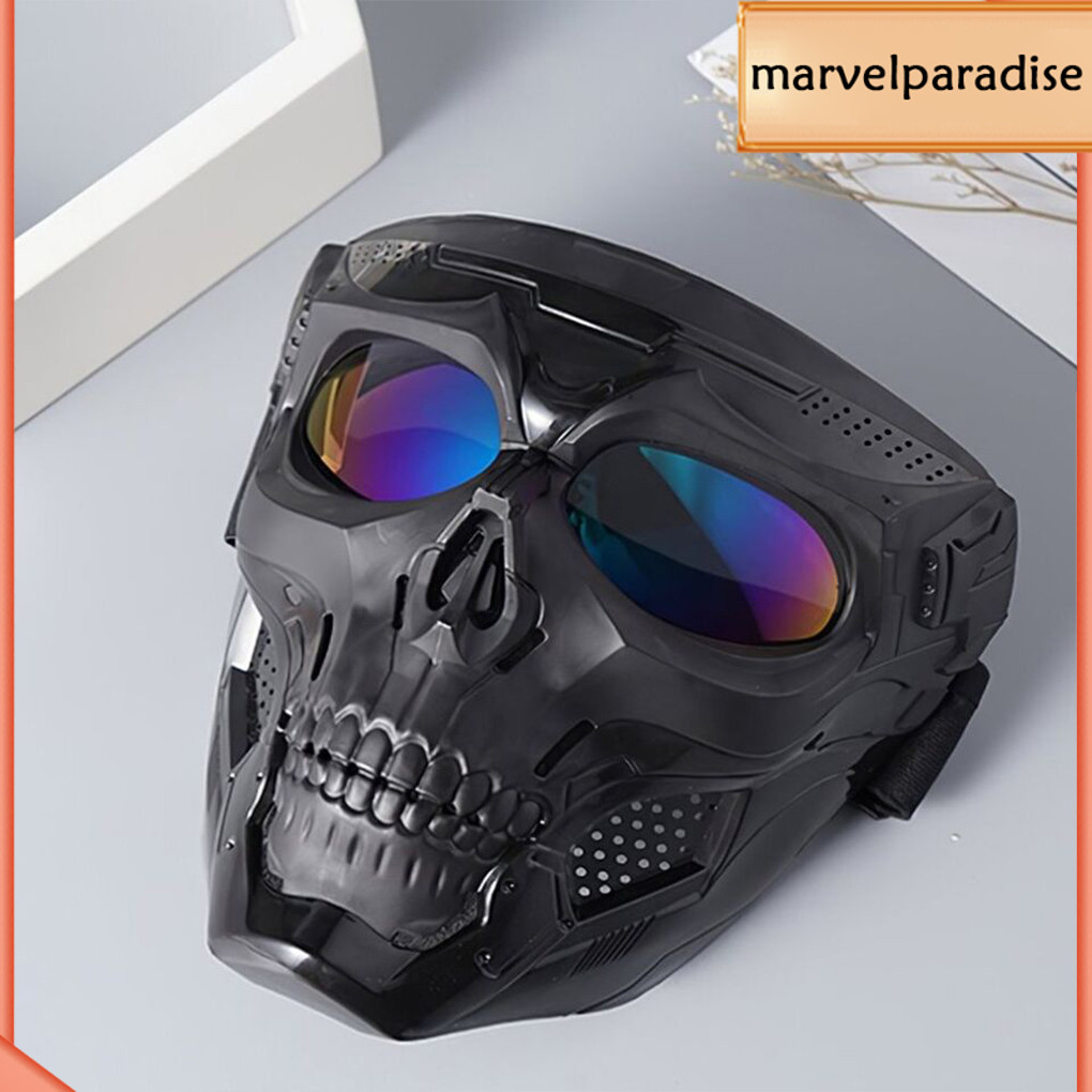 Military Skull Mask Full Face Cycling Protective Mask Motorcycle ...