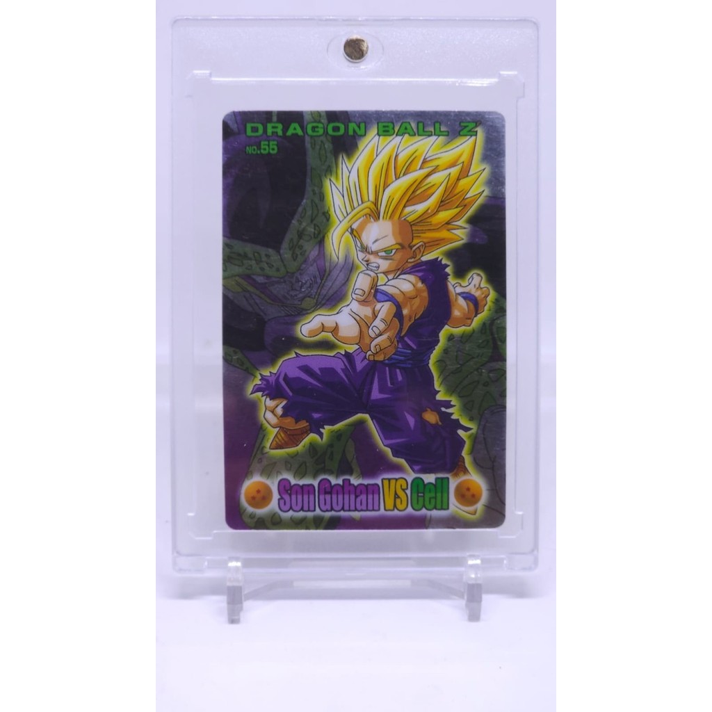 Original BANDAI Dragon Ball Card 2004 Morinaga Gohan SS2 Cell Saga ...