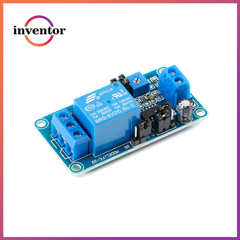 DC 12V 5V 24V Delay Relay Delay Turn on / Delay Turn off Switch Module with Timer Volt Timing ...