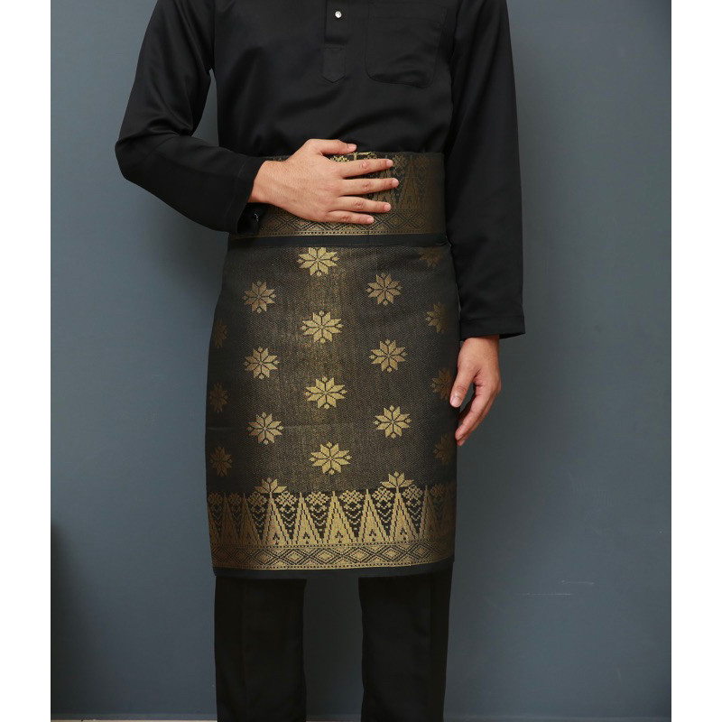 SAMPIN TENUN BINTANG CLASSIC SAMPING BUNGA TABUR KLASIK SAMPIN DEWASA ...