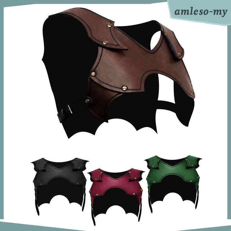 [AmlesoMY] Medieval Chest Shoulder Harness Knight Costume Accessory ...