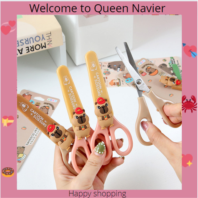 Qn - cute capybara Scissors Cute sanrio Scissors | Shopee Malaysia