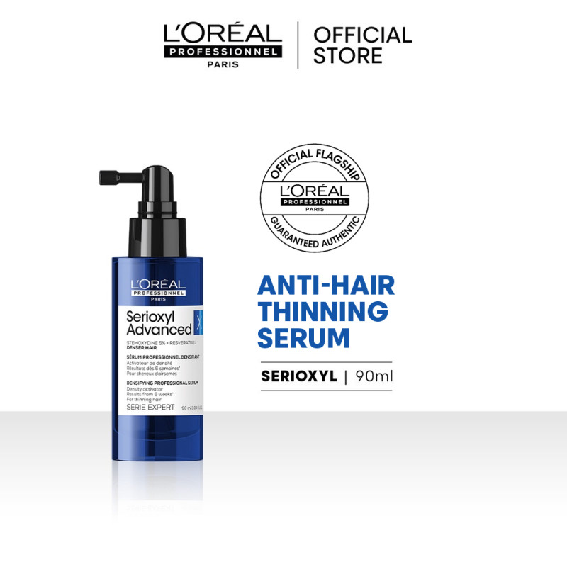 L'Oreal Professionnel Serioxyl Advanced Denser Hair Serum for Hair ...