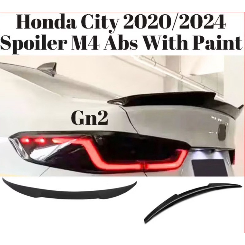 HONDA CITY GN2 2020-2024 M4 STYLE REAR TRUNK SPOILER DUCKTAIL M4 ...