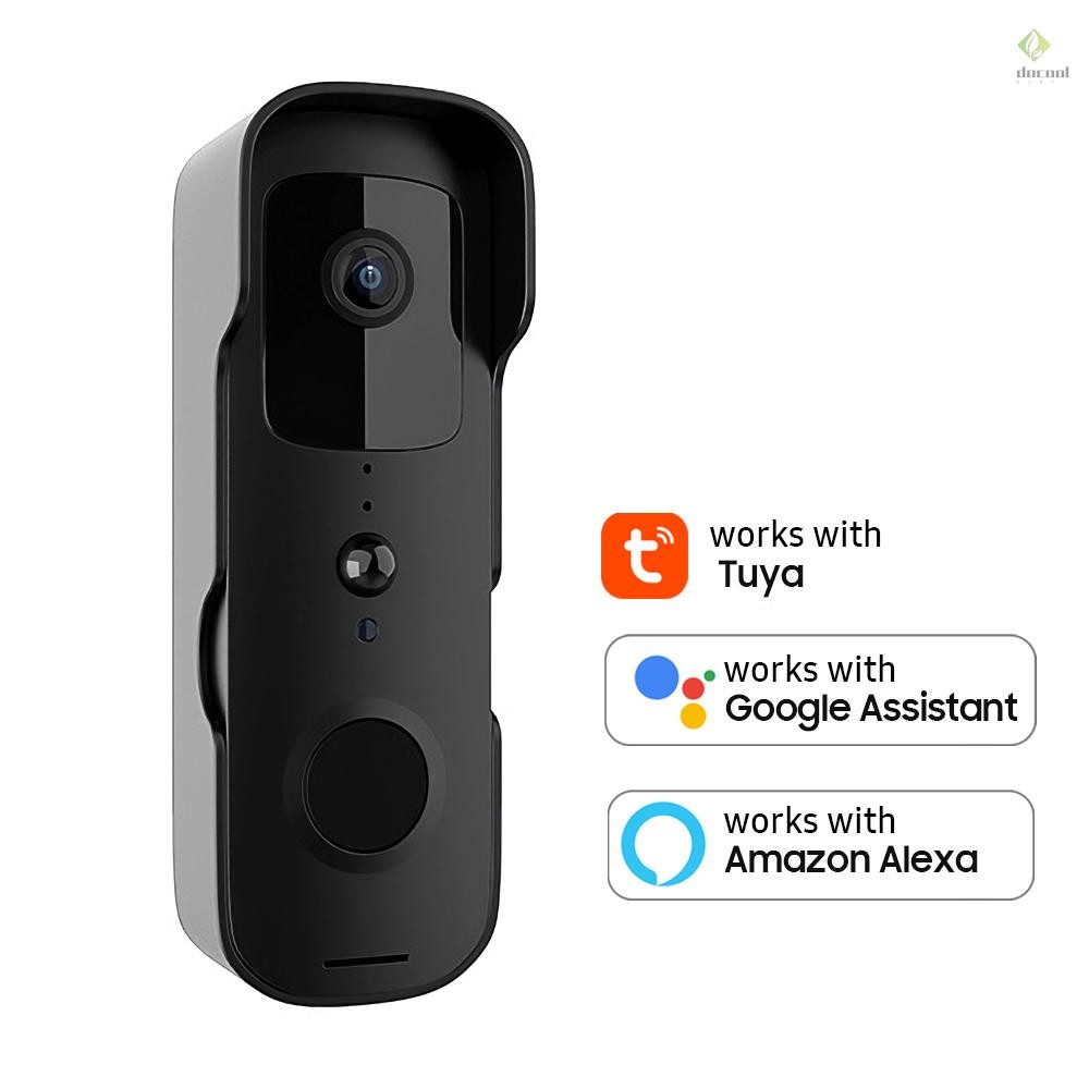 Smart Video Doorbell Home Wireless WiFi Doorbell Camera Waterproof ...