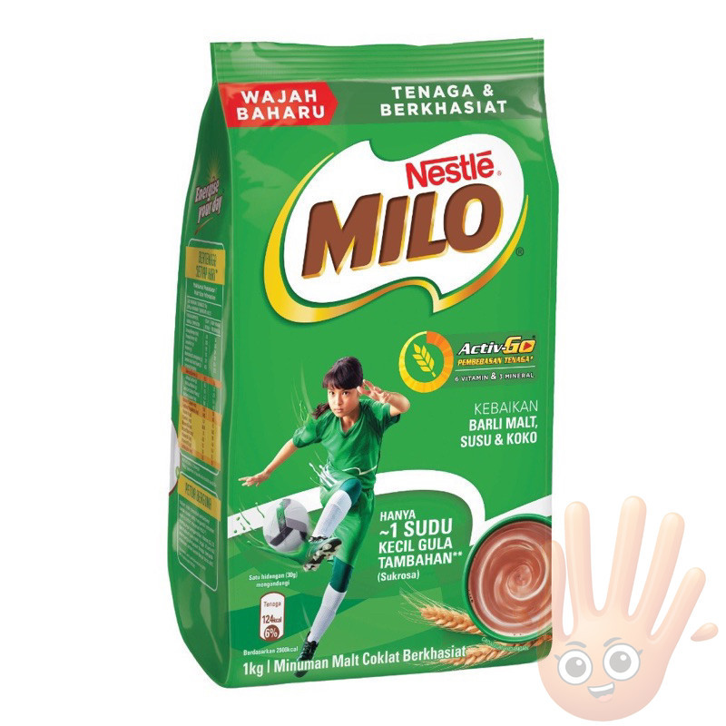 🏈IN STOCK🏈 Nestle Milo Active-GO 200g, 400g, 1kg, 2kg Milo Milo Powder ...