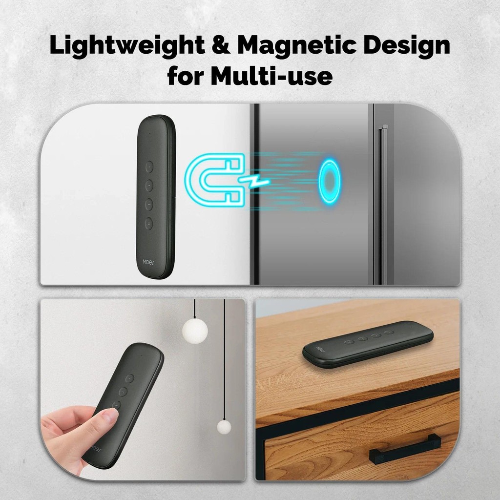 Tuya ZigBee Smart Scene Switch 4Button Portable Wireless Lighweight ...