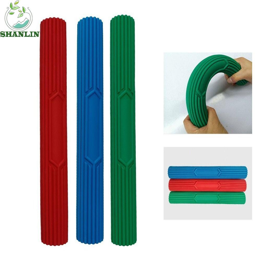 SHANLIN Twisting Hand Exercise Bar, Silicone Flexible Resistance Bar ...