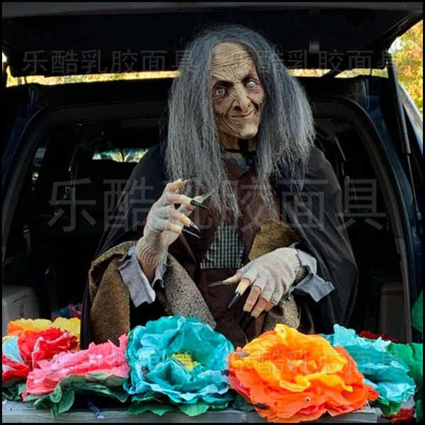 halloween mask halloween Menakutkan Halloween Witch Little Red Riding ...
