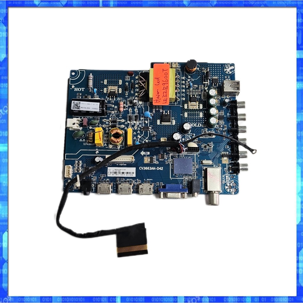 ORIGINAL Power/ Main board for LED TV Haier LE32B9600T, Board number ...