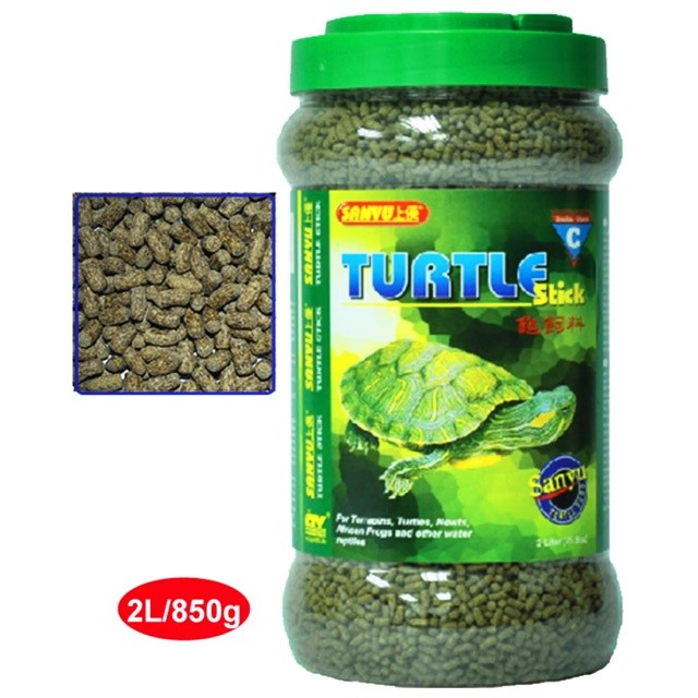 Sanyu turtle stick makanan kura kura tortoise food turtle food dedak BA ...