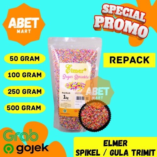 Spikel Elmer Repack 50Gr 100Gt 250Gr 500Gr - Colorful Sprinkle Sugar ...