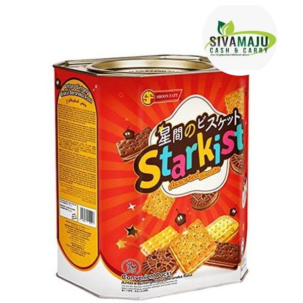 Shoon Fatt Starkist Assorted Biscuits 600g | Shopee Malaysia
