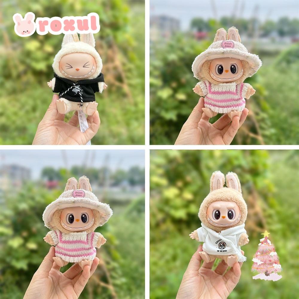 ROXUL Labubu Sit Party Series Doll Clothes, 17CM Labubu 15CM Labubu ...