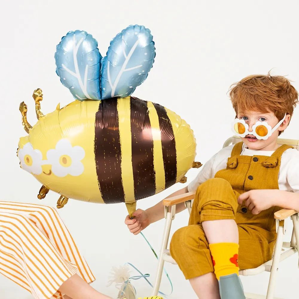 Cartoon Cartoon Sun Flower Bee Aluminum Film Balloon Children Cute ...