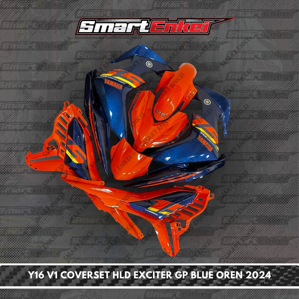 Y16 V1 COVERSET HLD EXCITER GP BLUE OREN 2024 | Shopee Malaysia