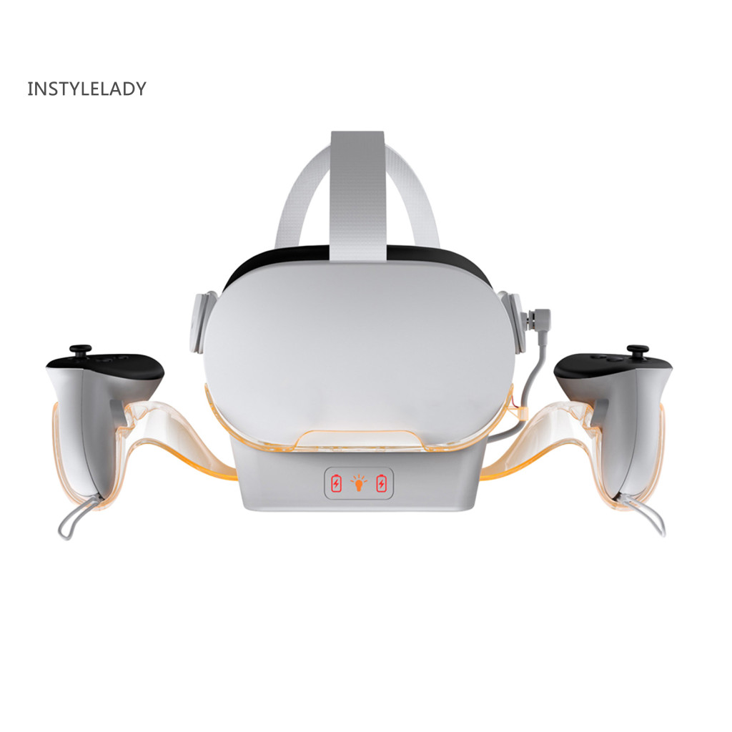 instylelady Rechargeable Battery Charging Station Fast Charging Vr ...