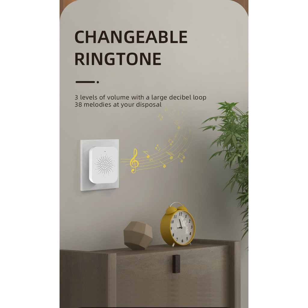Wireless Video Doorbell Remote Viewing Monitoring Stop Scratching Real ...