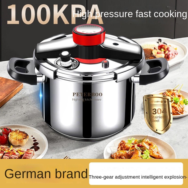German Explosion-Proof 304 Stainless Steel High Pressure Cooker ...